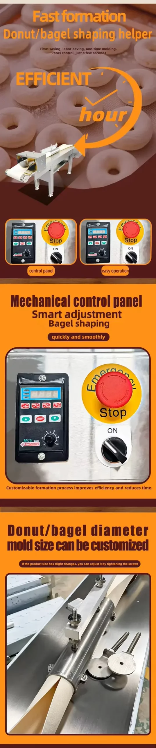 2000 Pcs/Hour Commercial Bagel Machine | Automatic Bagel Maker | Catertop